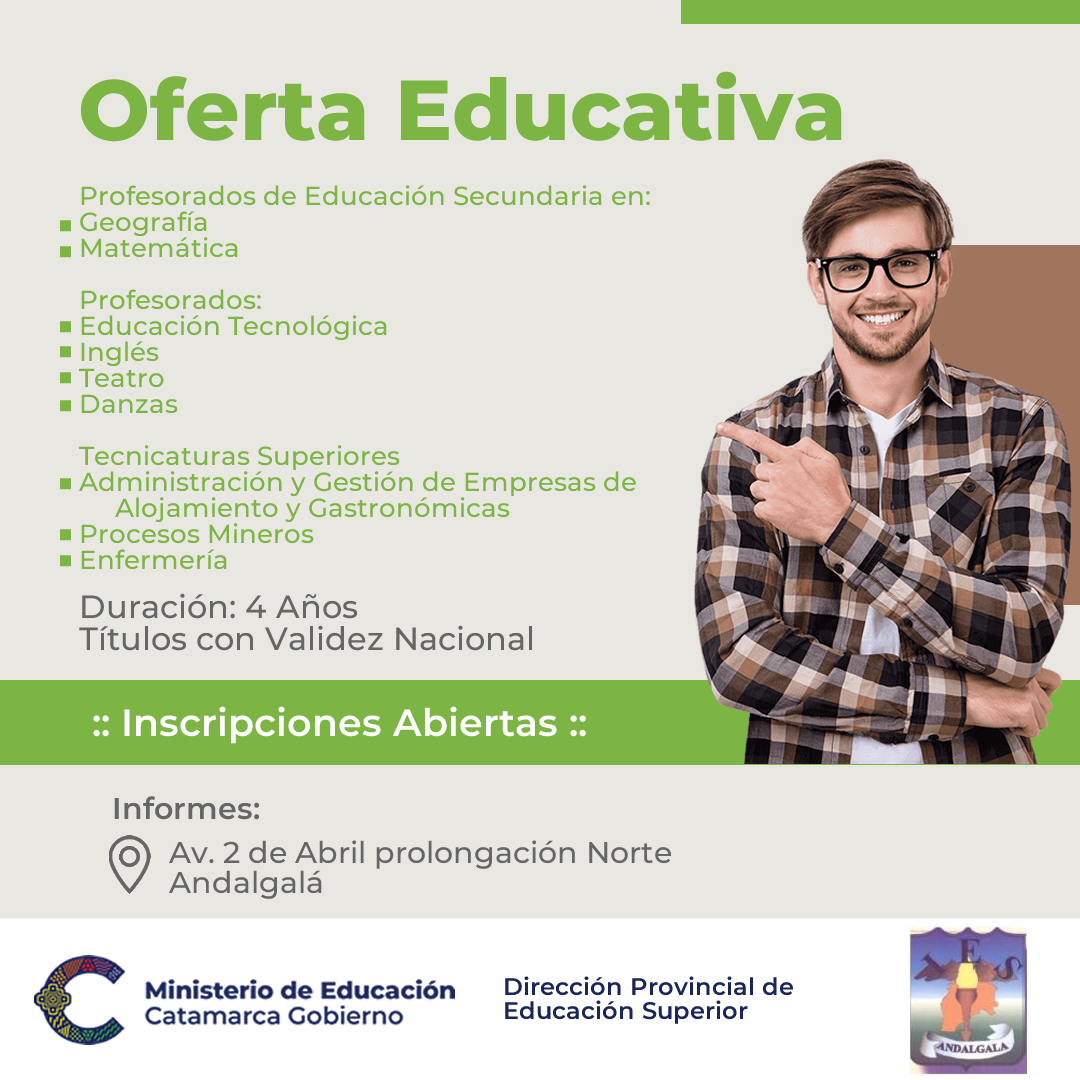 Ministerio de Educación - Gobierno de Catamarca - Inicio