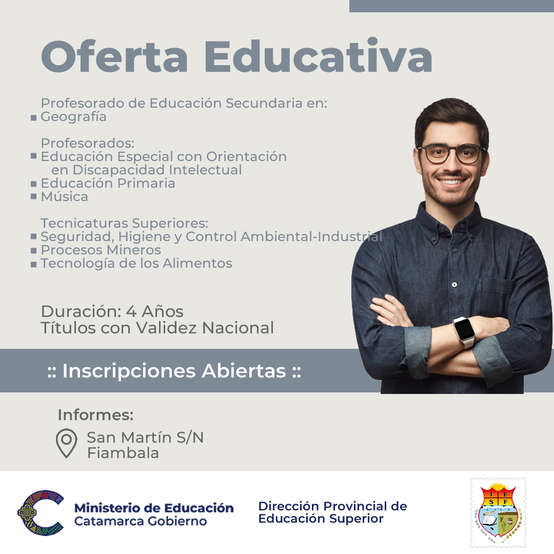 Ministerio de Educación - Gobierno de Catamarca - Inicio