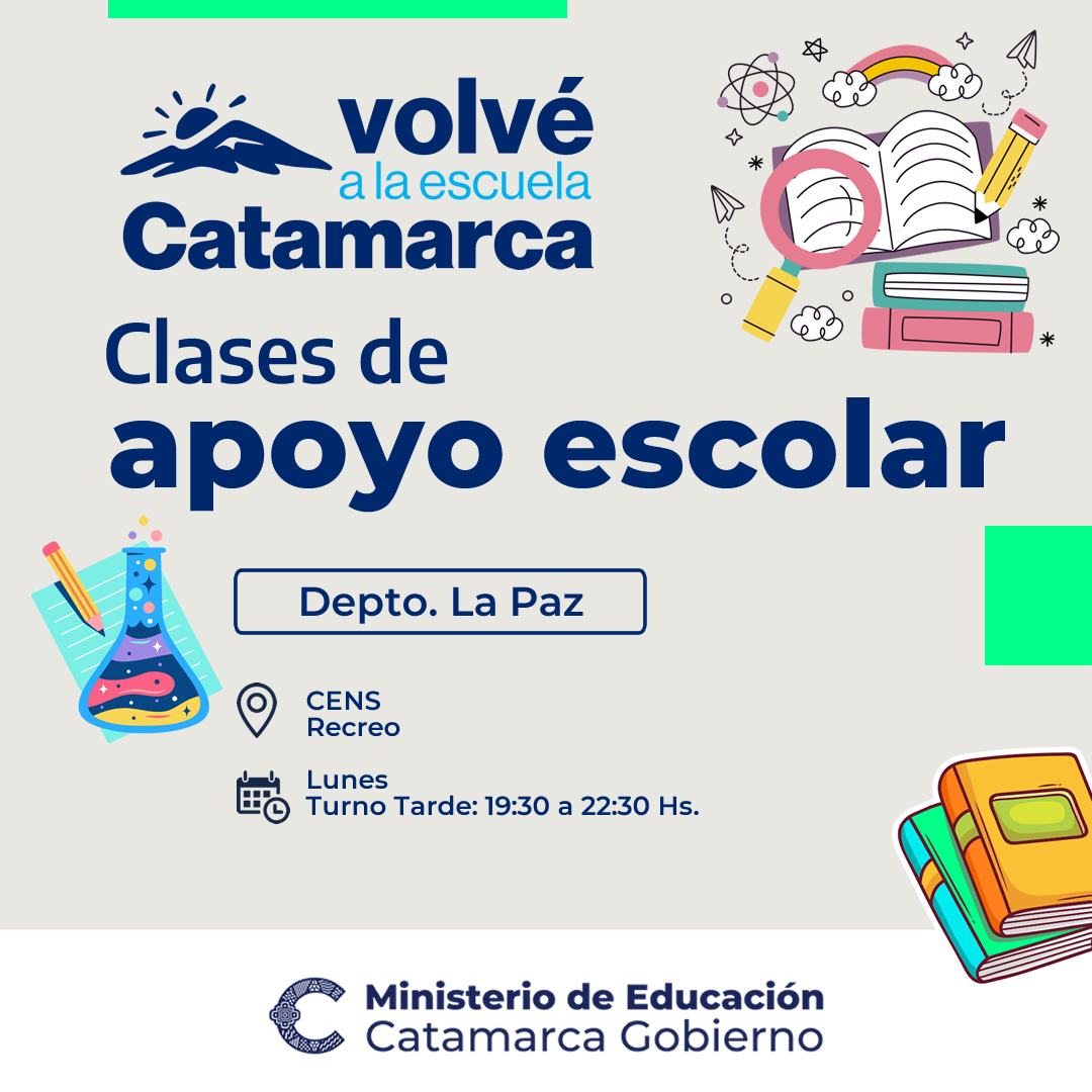 Ministerio de Educación - Gobierno de Catamarca - Trabajo articulado del Ministerio de Educación ...